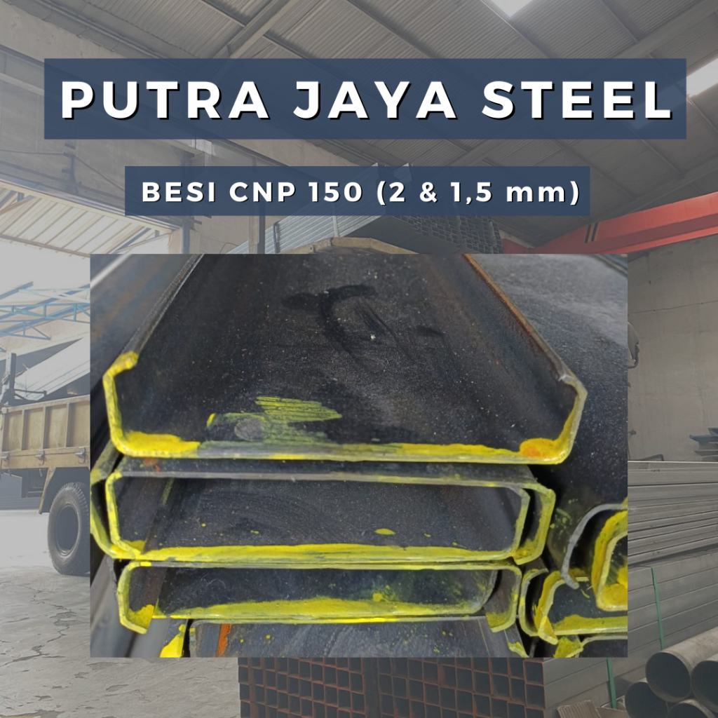 Jual BESI KANAL CNP 150 (150 x 35 x 1,6 / 2,0) | Shopee Indonesia