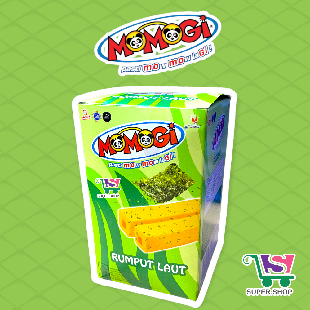 Jual Momogi Snack Stick Rumput Laut Seaweed (isi 10 pcs) | Shopee Indonesia