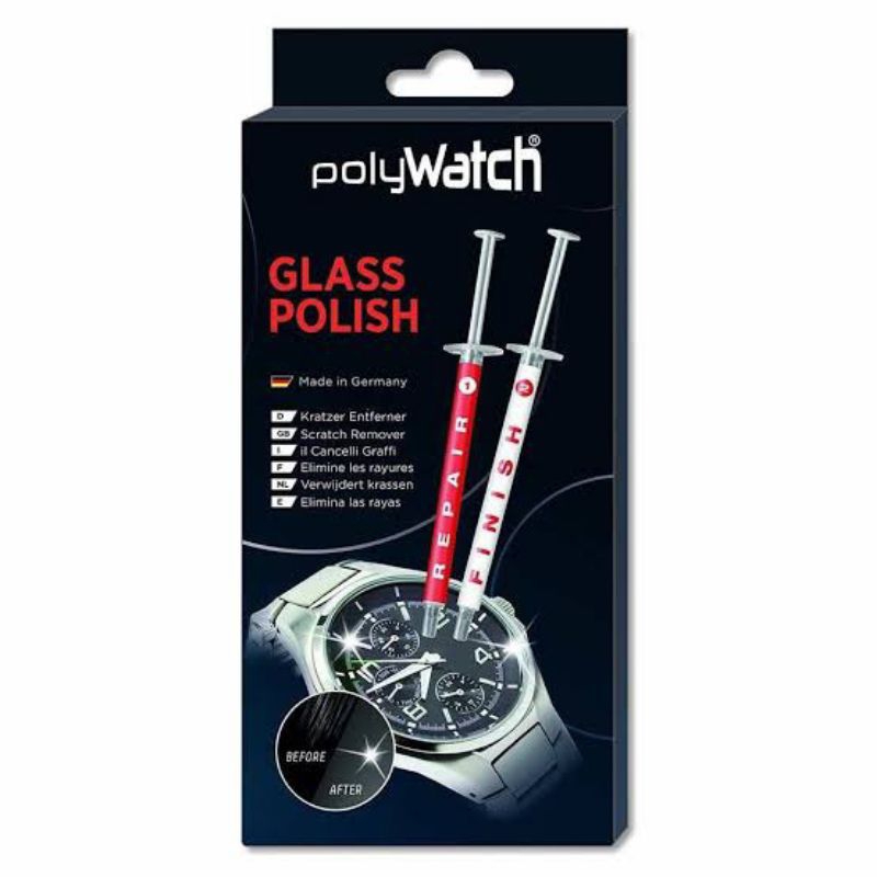 Jual POLYWATCH SCRATCH REMOVER FOR CRYSTAL GLASS PENGHILANG GORESAN ...