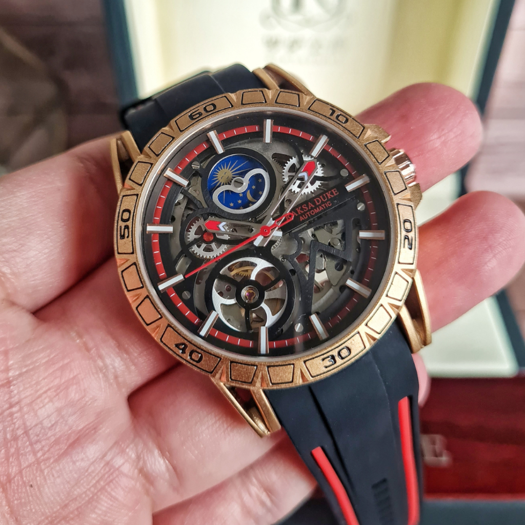 Jual RAKSA DUKE Jam Tangan Pria Original Automatic Otomatis Mechanical ...
