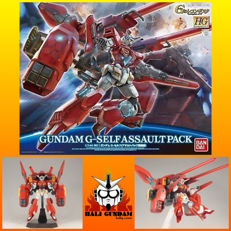 Jual HG 1/144 YG-111 GUNDAM G SELF ASSAULT PACK Bali Gundam Hobby Corner Bandai Original ...