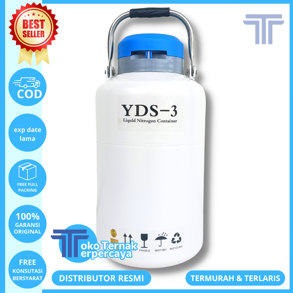 Jual CONTAINER NITROGEN 3 LITER YDS - Kontainer IB Sapi Kontainer Nitrogen Cair untuk Lapangan ...