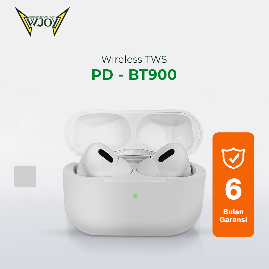 Jual WJOY PD-BT900 Headset Handsfree Earphone Earbuds TWS Wireless Bluetooth Bass | Shopee Indonesia