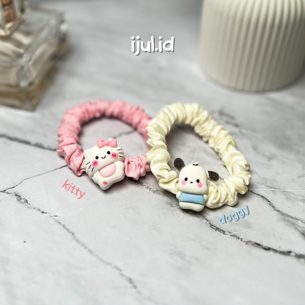 Jual ijul.id | Ikat Rambut Scrunchie Lucu Karet Rambut Anak Karet ...