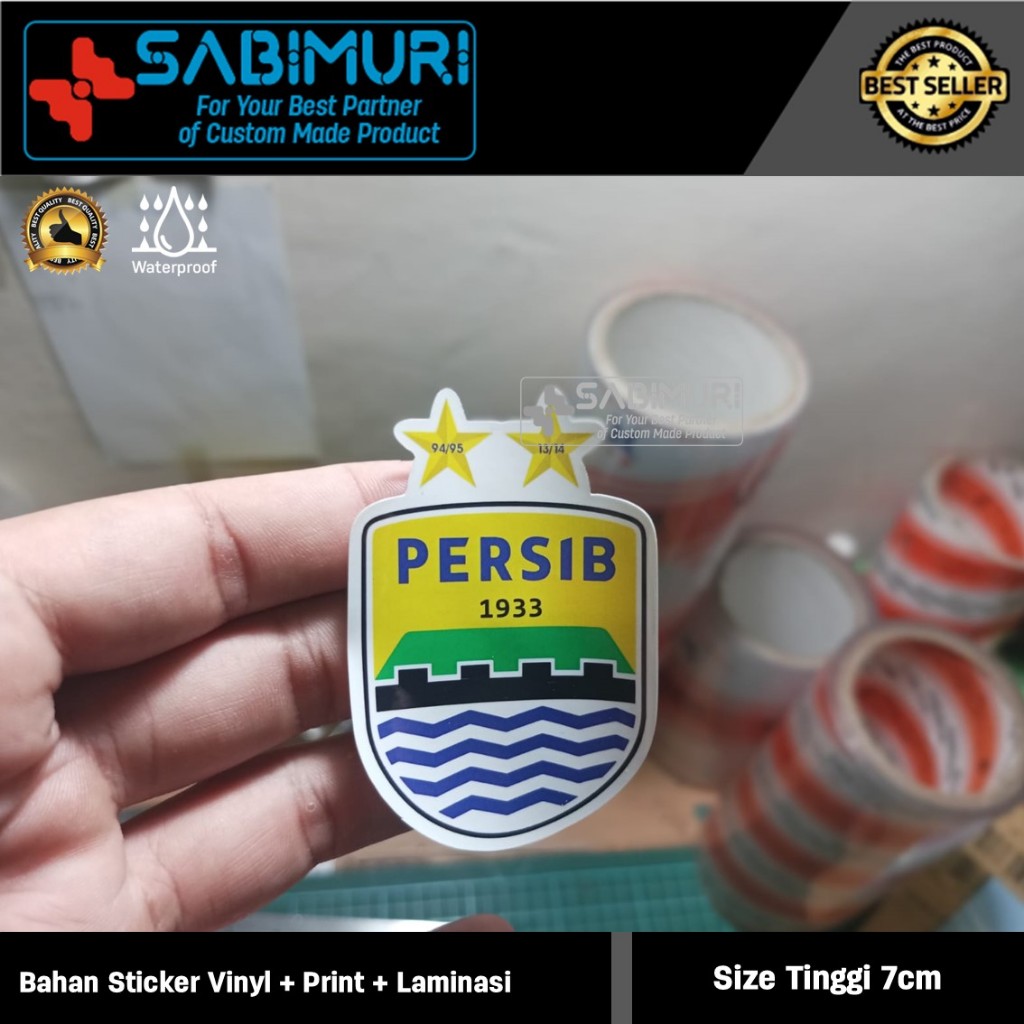 Jual Sticker Stiker Vinyl - Logo Persib | Shopee Indonesia