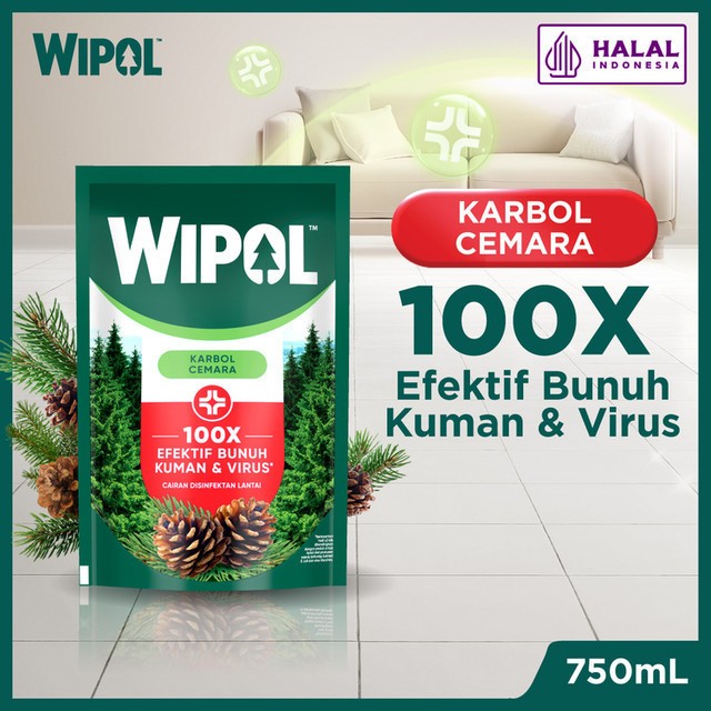 Jual Wipol Sabun Karbol Pembersih Lantai Karbol Cemara Perlindungan ...