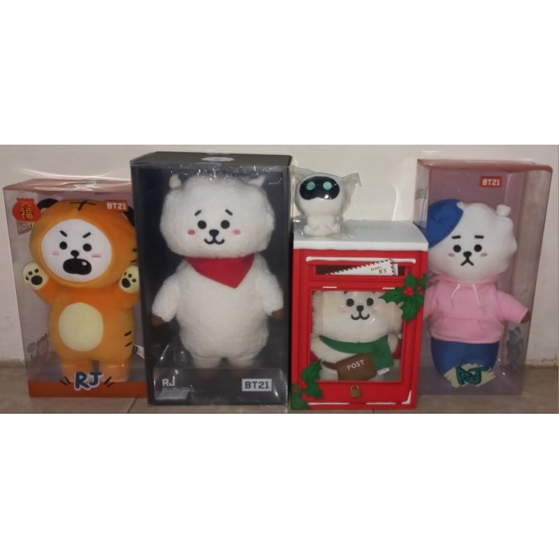 Jual Official BT21 Standing Doll RJ | Shopee Indonesia