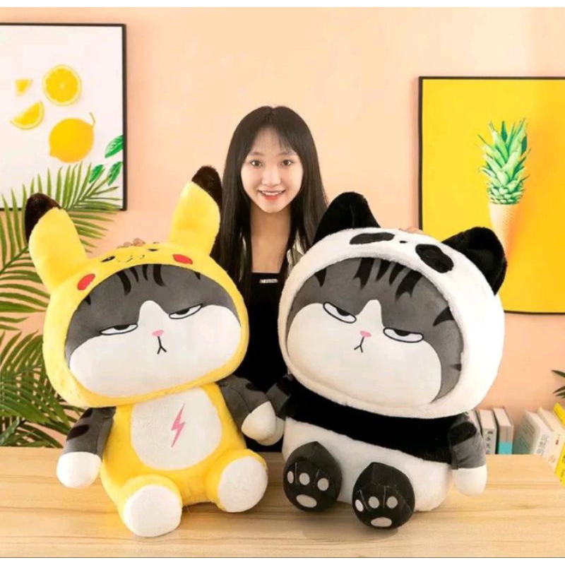 Jual BONEKA LUCU KARAKTER KUCING CAT FURYU COSTUMES PLUSH TOYS 30cm ...
