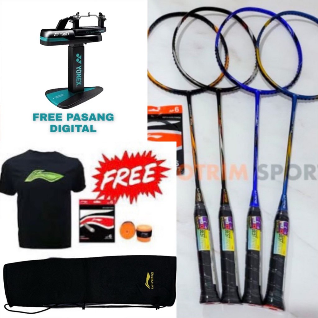 Jual Raket Badminton Lining NEW ARMOUR 232 252 353 373 Original ...
