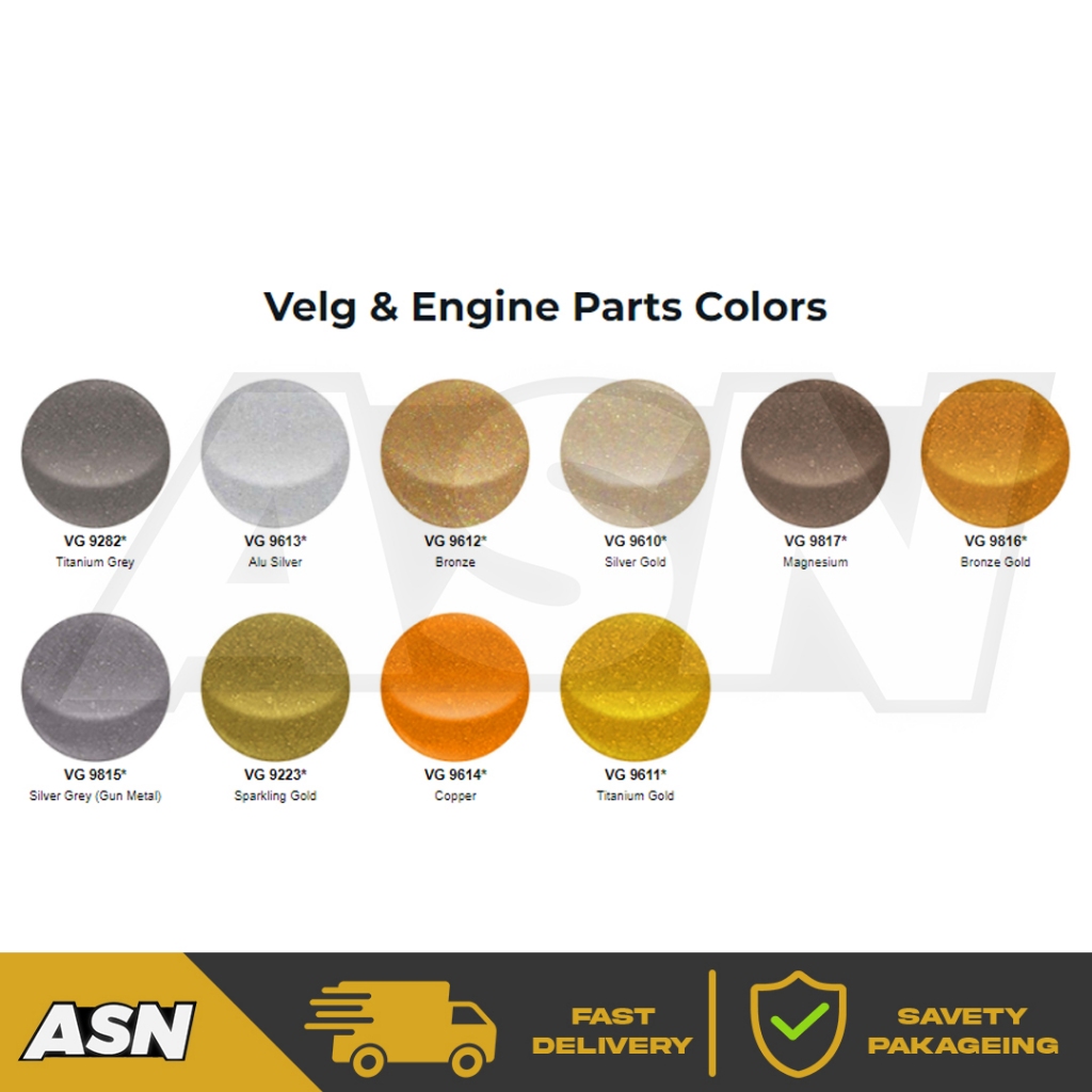 Jual Diton Premium Velg & Engine Part Colors 400ml, Cat Semprot / Pilox ...