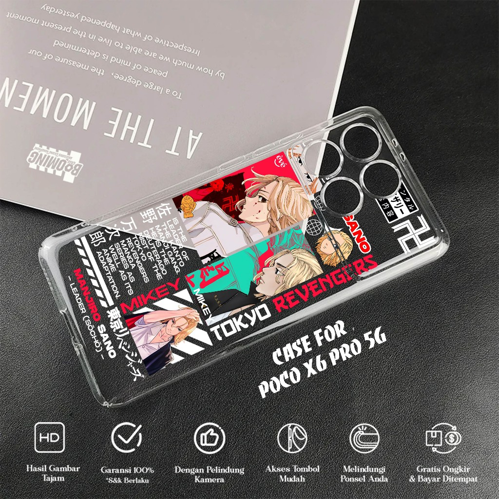 Jual Case Poco X6 Pro 5G Casing Poco X6 Pro 5G Motif [Tokyo Revengers ...