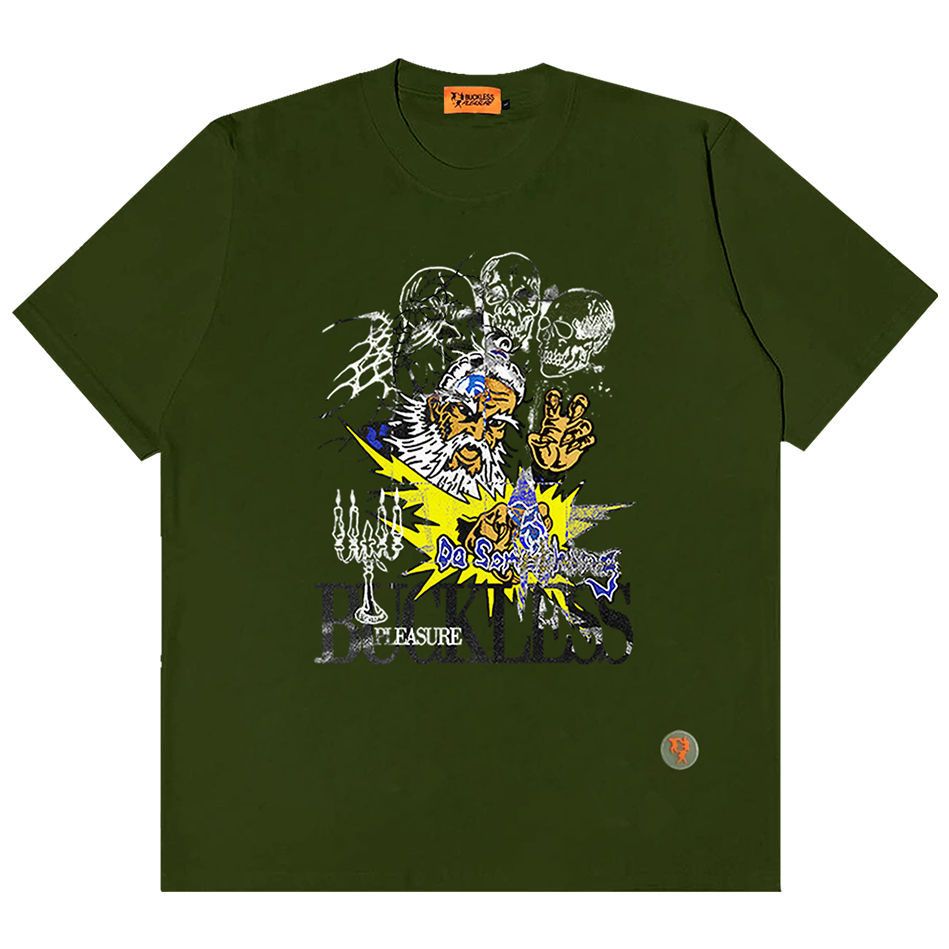 Jual Tshirt Oversized Green Army Uncle-Do | Buckless Pleasure | Shopee Indonesia