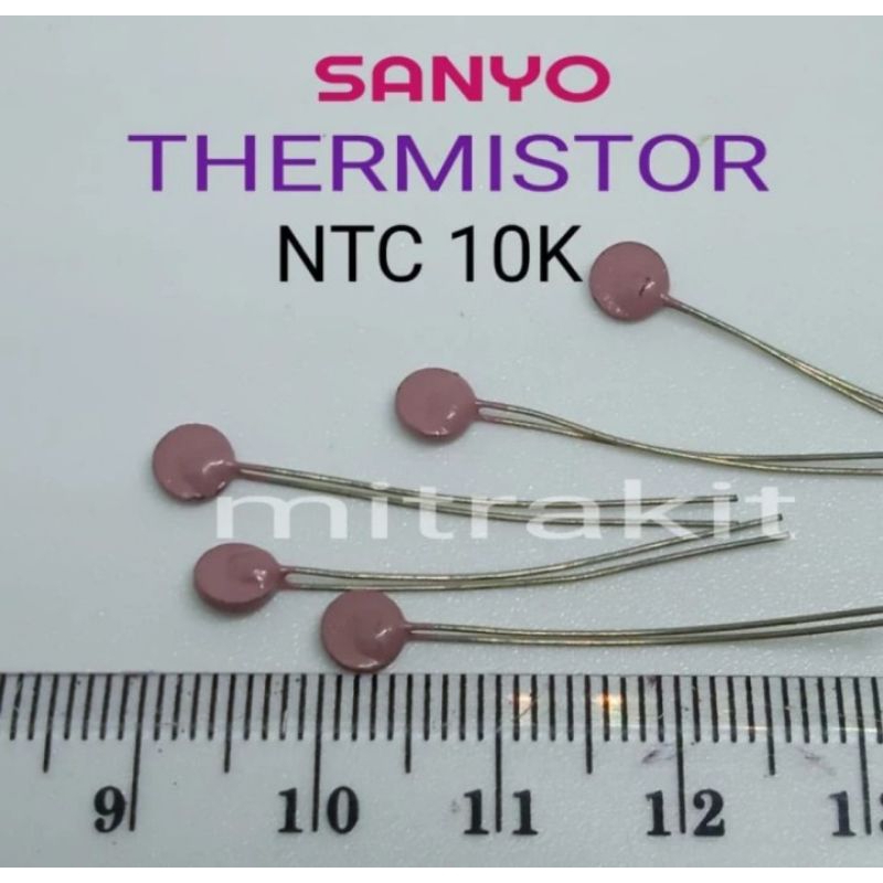 Jual NTC 10K thermistor 10K Sanyo ntc 10k | Shopee Indonesia
