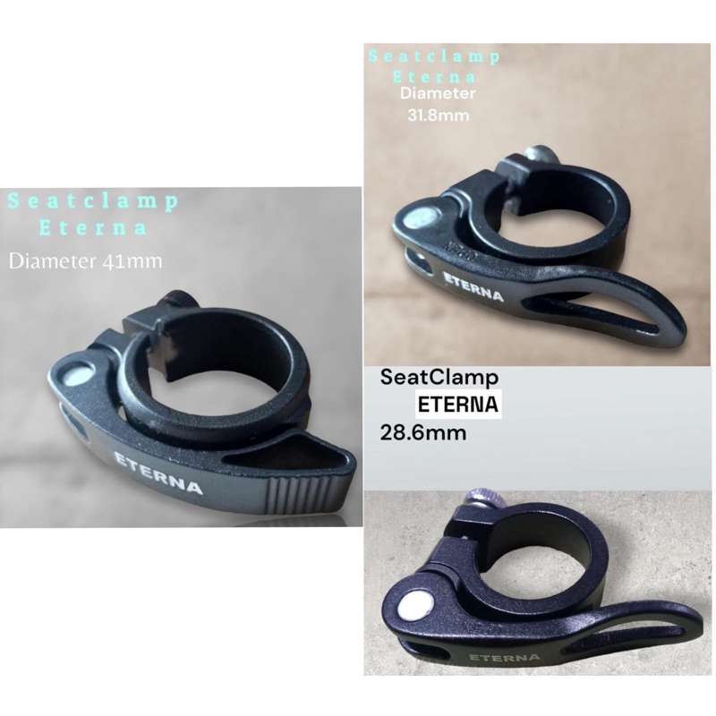 Jual Seat Clamp / SeatClamp / Klem Tiang Sadel Sepeda dengan QR / QUICK ...