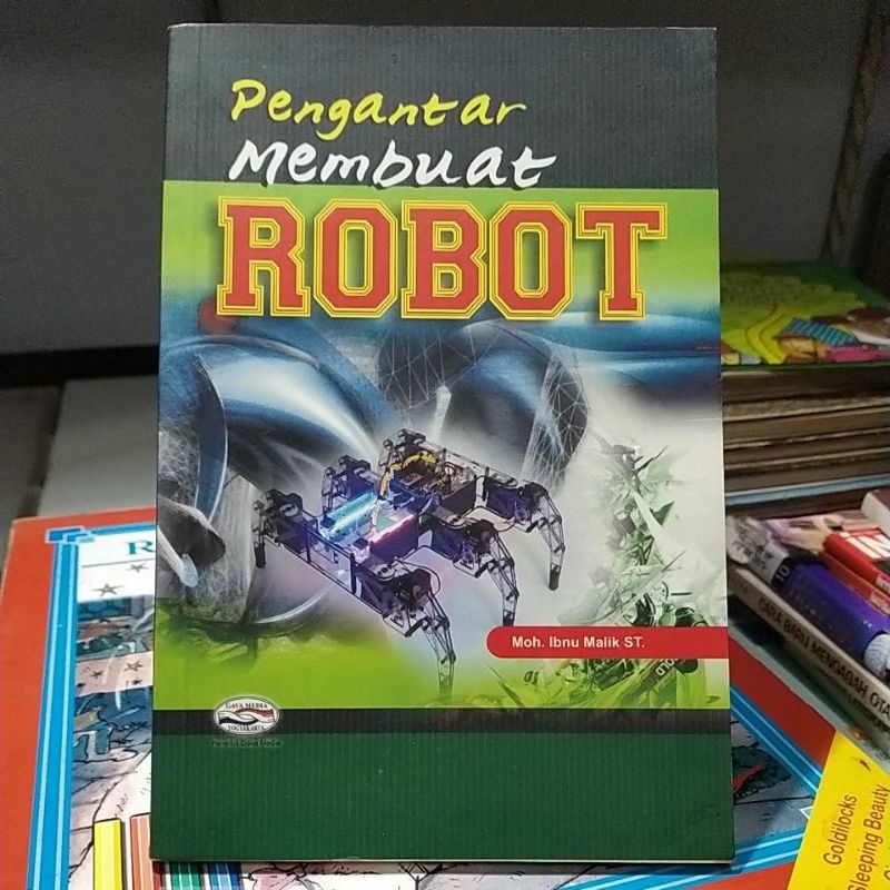 Jual buku Pengantar Membuat Robot, buku used, harap baca deskripsi ...