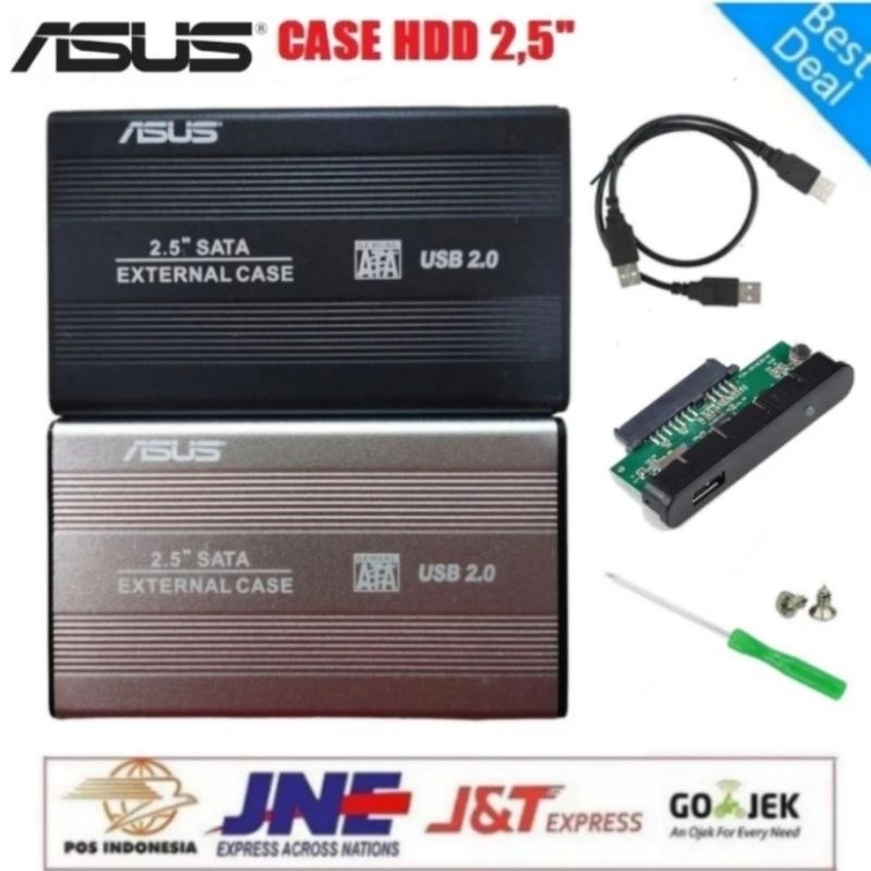 Jual ASUS - CASING HDD HARDISK 2.5 INCH SATA EXTERNAL CASE USB 2.0 | Shopee Indonesia