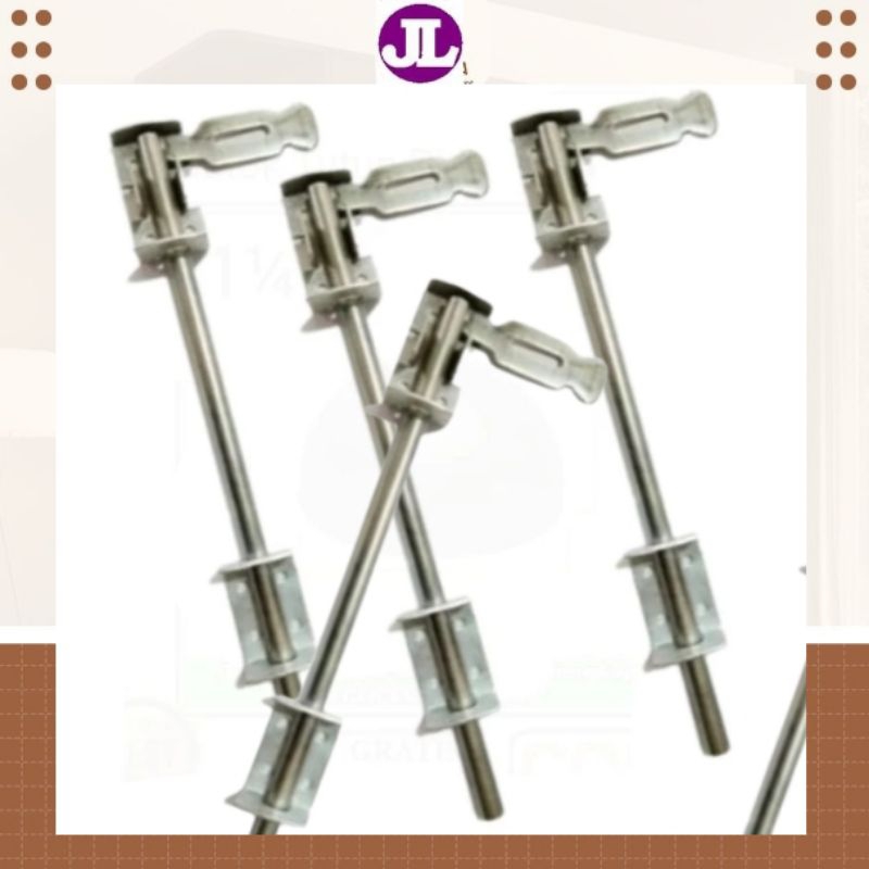Jual Slot Bawah Pintu Garasi 60 Cm Polos Tanpa Roda Bushing Slot Bawah ...
