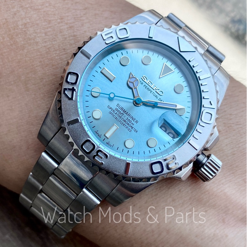 Jual WMNP Seiko Mod WMNP Seiko Mod Custom Build Yacht Master Submariner ...