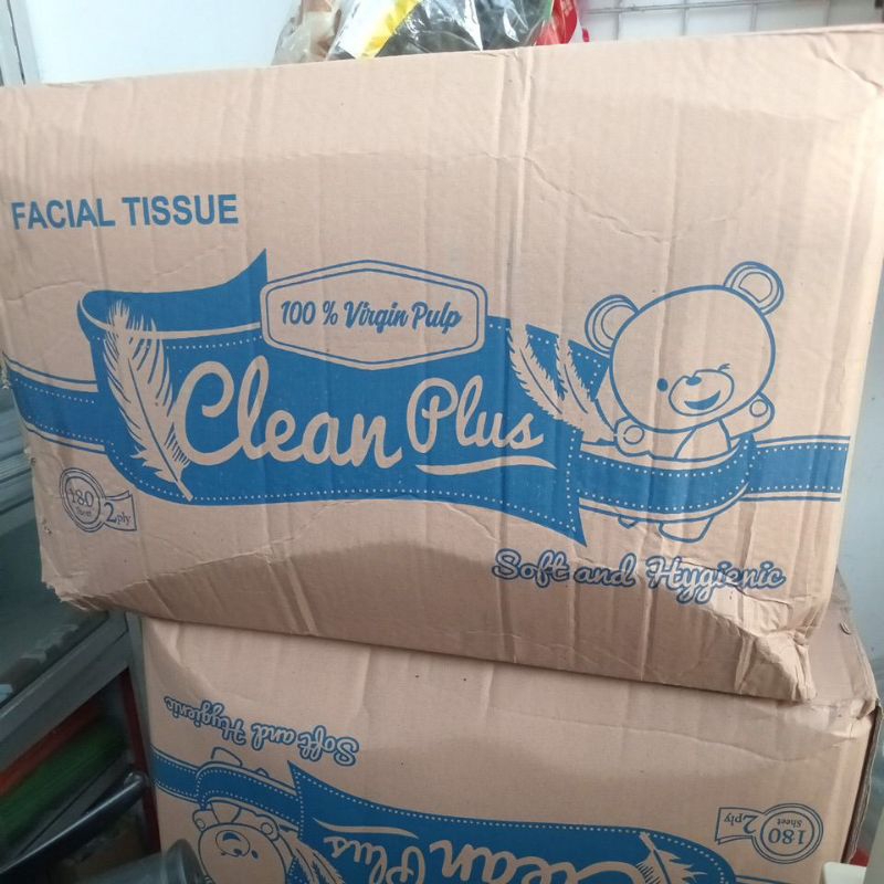Jual tisu clean plus 1 dus isi 60 pcs | Shopee Indonesia
