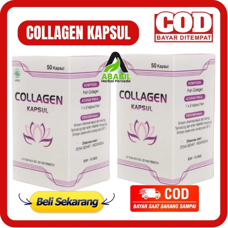 Jual COLLAGEN KAPSUL ISI 50 - KOLAGEN KAPSUL SUPLEMEN KECANTIKAN ...