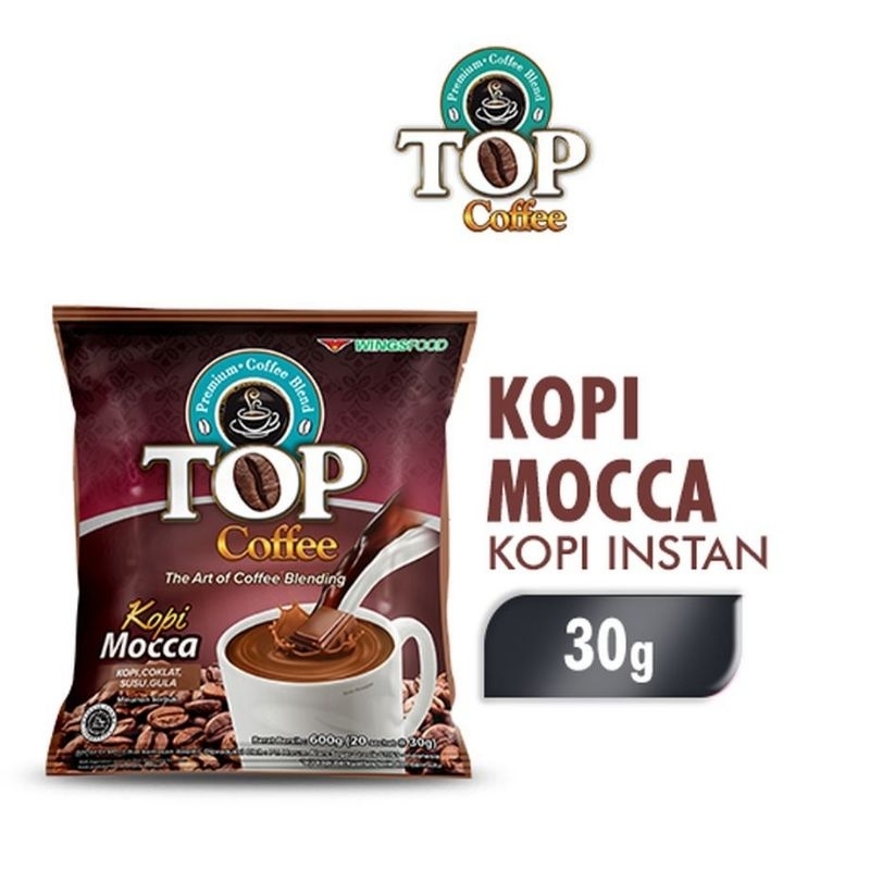 Jual Kopi Top Coffee Mocca 12 Sachet | Shopee Indonesia