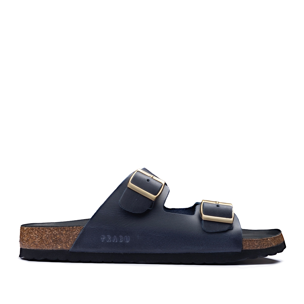 Jual Prabu - Sabara Navy Sendal Slip On Pria - Biru | Shopee Indonesia