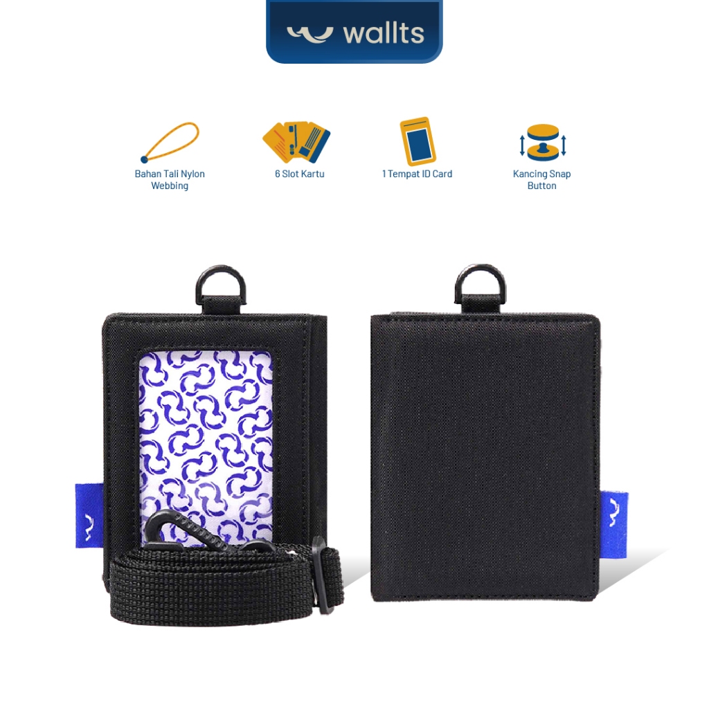 Jual Wallts Lorey - Lanyard Name Tag Id Card Pria Wanita | Shopee Indonesia