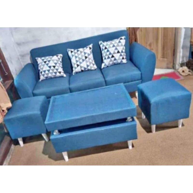 Jual SOFA LETRO BAHAN KAIN KANVAS / SOFA MINIMALIS / SOFA RUANG TAMU ...