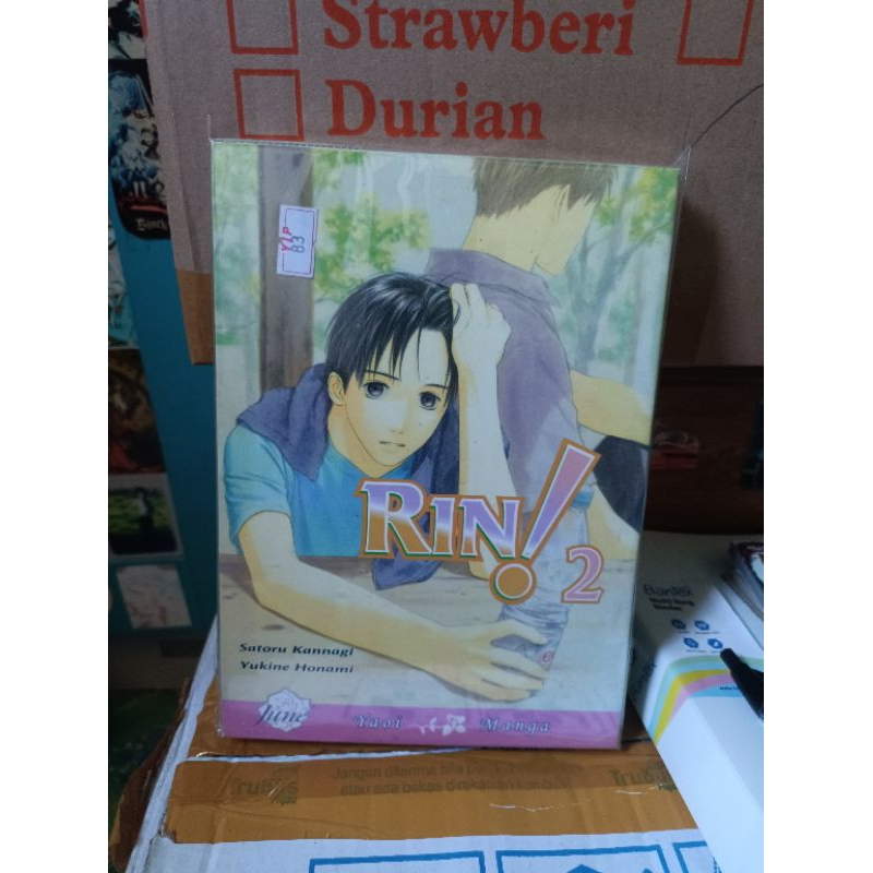 Jual Komik manga impor Rin 2 Bl yaoi / Komik manga impor Rin vol 2 Bl ...