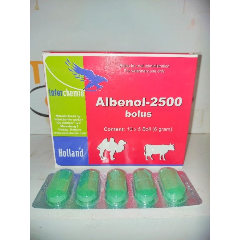 Jual 1 DUS / ALBENOL 2500 / obat cacing sapi | Shopee Indonesia