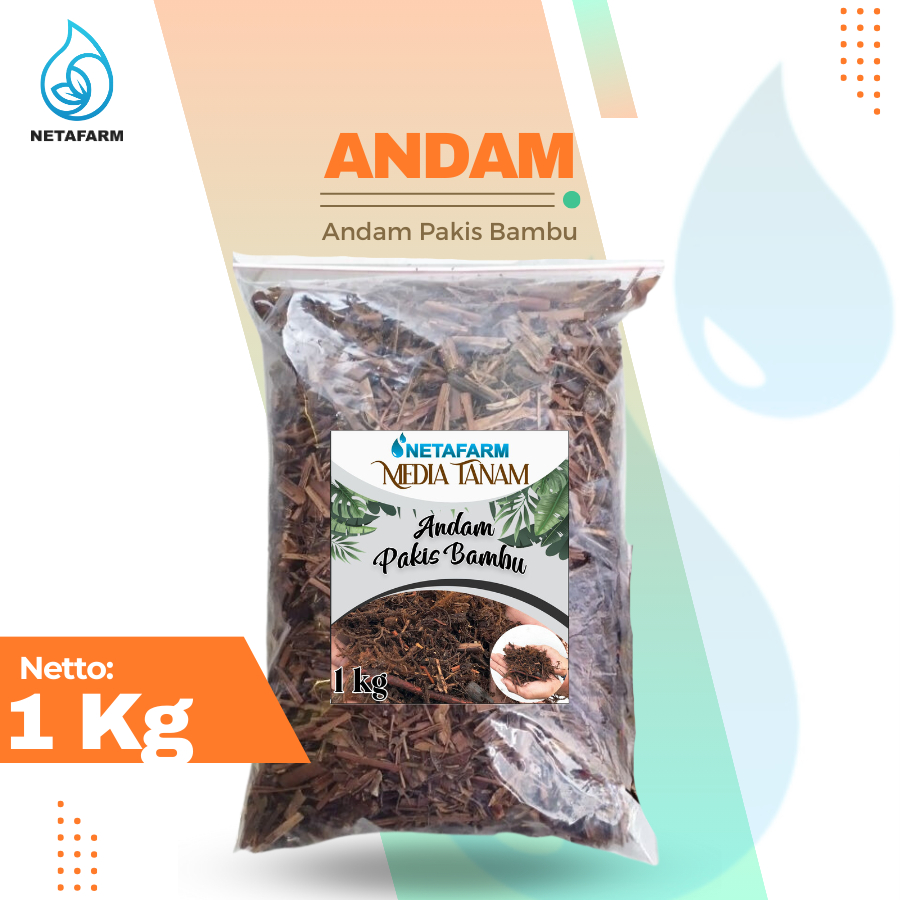 Jual Media Tanam Andam Pakis Bambu Akar Daun Batang Organik - kemasan 1 ...
