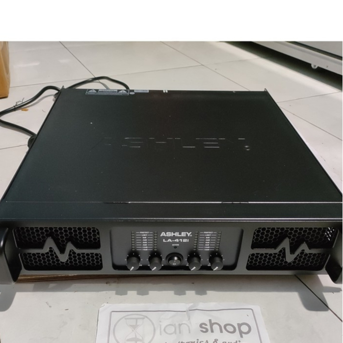 Jual Power Ashley LA412 LA 412 LA412i LA-412i 4 Channel Kelas H 4x1200 ...