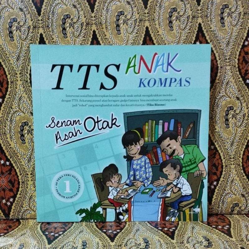 Jual Buku TTS Anak Kompas Senam Asah Otak | Shopee Indonesia