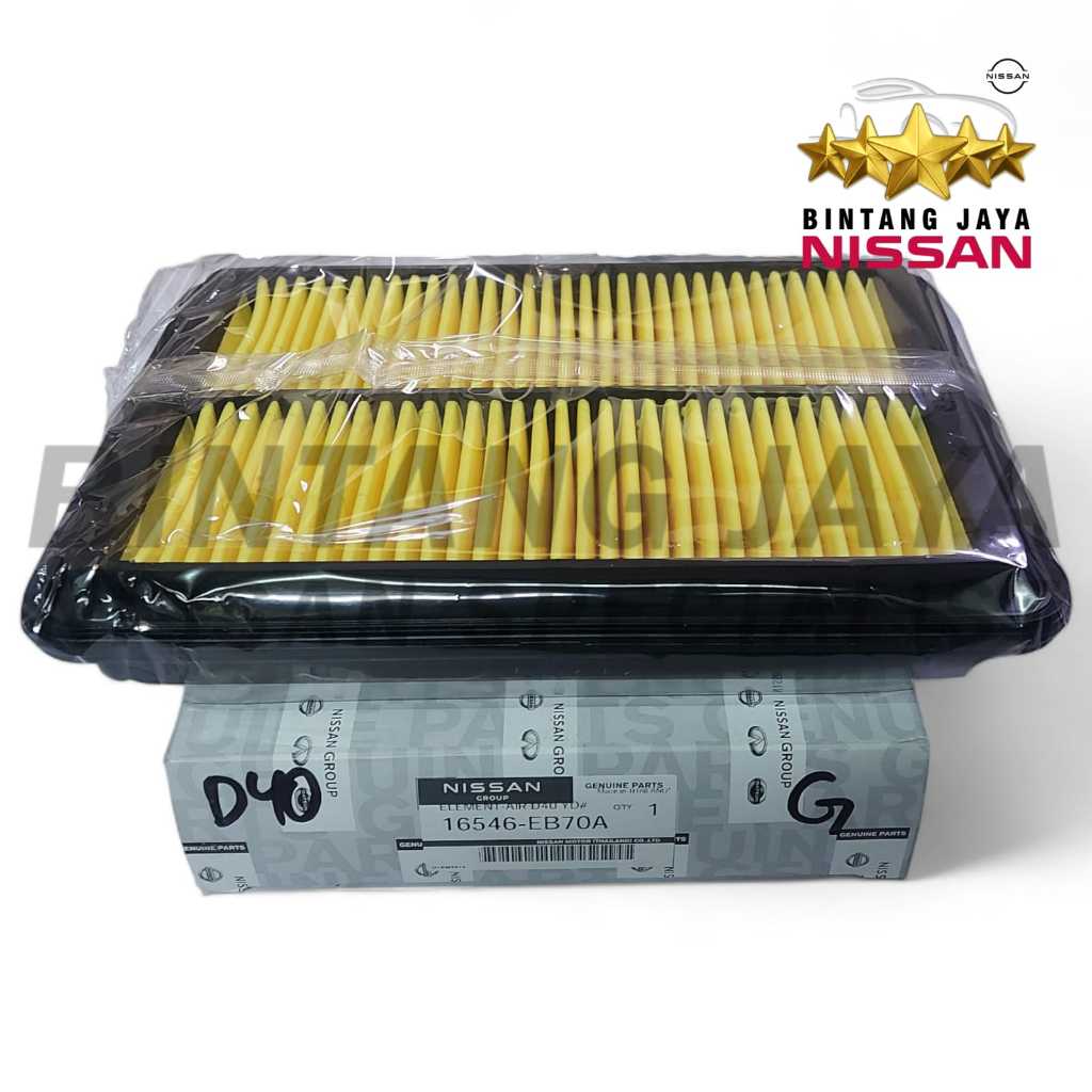 Jual Air Filter Udara Nissan Navara / Frontier D40 YD25 Original Nissan ...