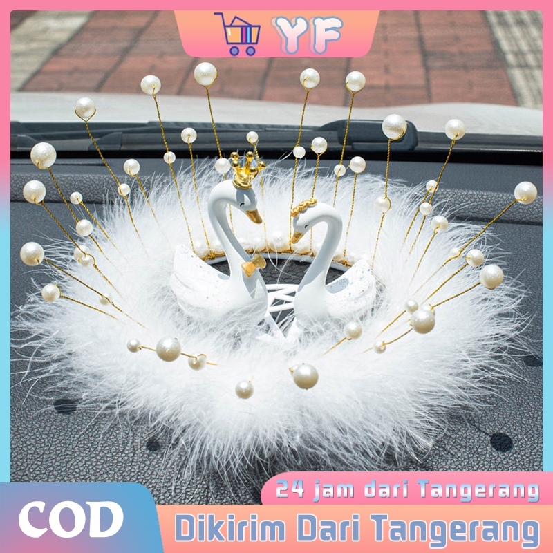 Jual Pajangan Angsa Couple Love - Hiasan Dashboard Mobil | Shopee Indonesia