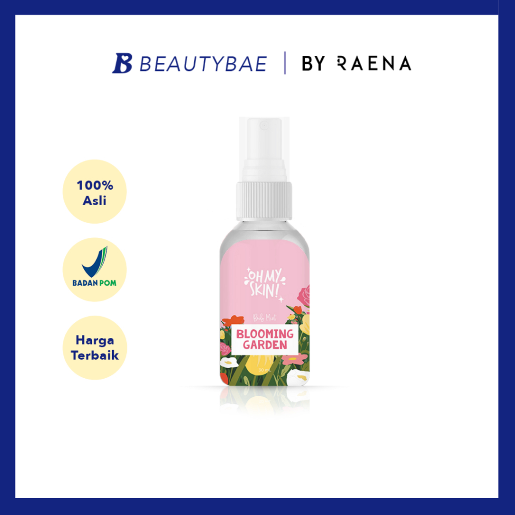 Jual Oh My Skin! Body Mist - Blooming Garden | 30 ml | Shopee Indonesia