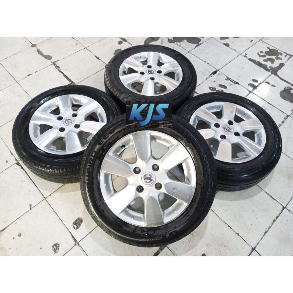 Jual Velg Mobil Copotan Bekas Std Livina Ring 15 Pcd 4x114 Ban Bonus R15 Buat Xenia Avanza ...