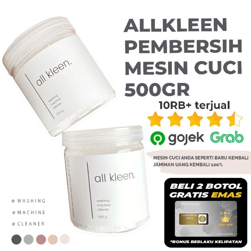 Jual ‼️𝐅𝐎𝐑𝐌𝐔𝐋𝐀 𝐁𝐀𝐑𝐔‼️ ALLKLEEN WASHING MACHINE CLEANER | DETERGENT ...
