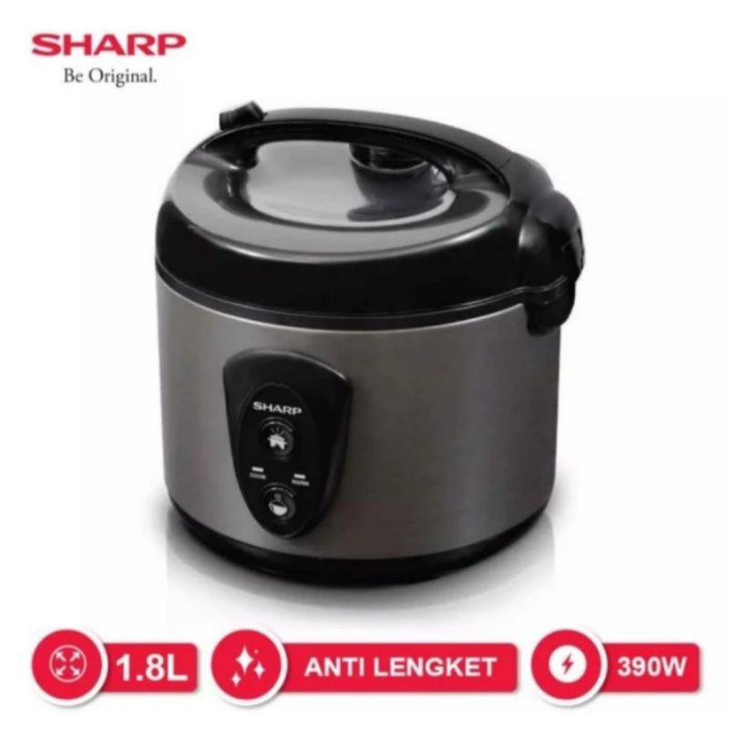 Jual MAGIC COM SHARP KSN 18MG - RICE COOKER SHARP 1.8 LITER - SHARP ...