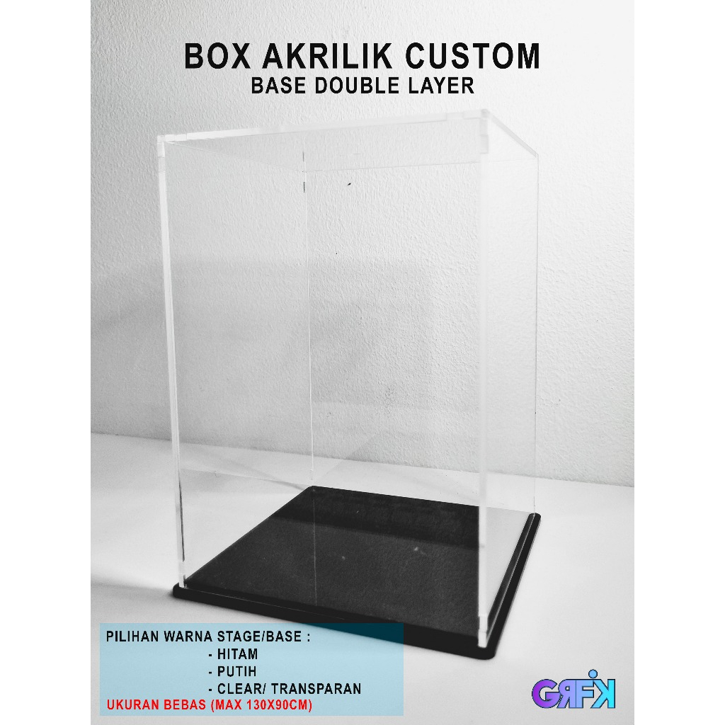 Jual Box Akrilik / Kotak Akrilik / Acrylic Custom / Box Action Figure ...