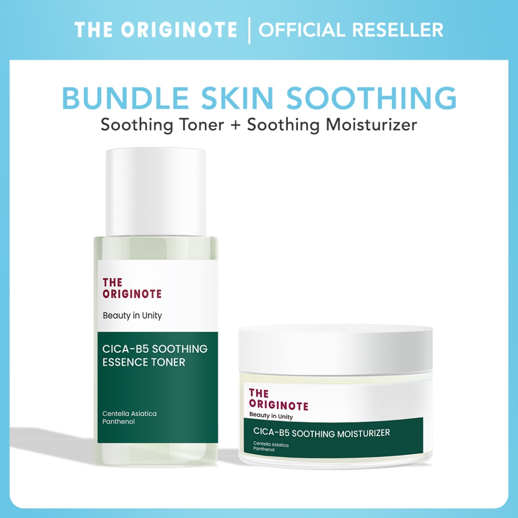 Jual The Originote Bundle Skin Soothing - Soothing Toner + Soothing ...