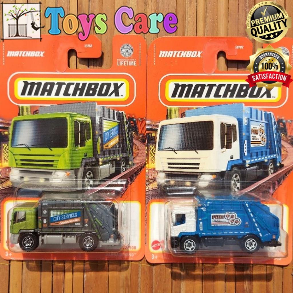 Jual MATCHBOX GARBAGE KING 2022 BIRU 2023 KUNING 2024 HIJAU - 70TH ...