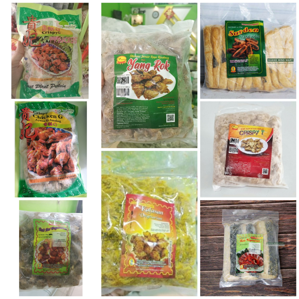 Jual Daging Vegetarian Frozen Meat Food Makanan Olahan Vege Beku Varian ...