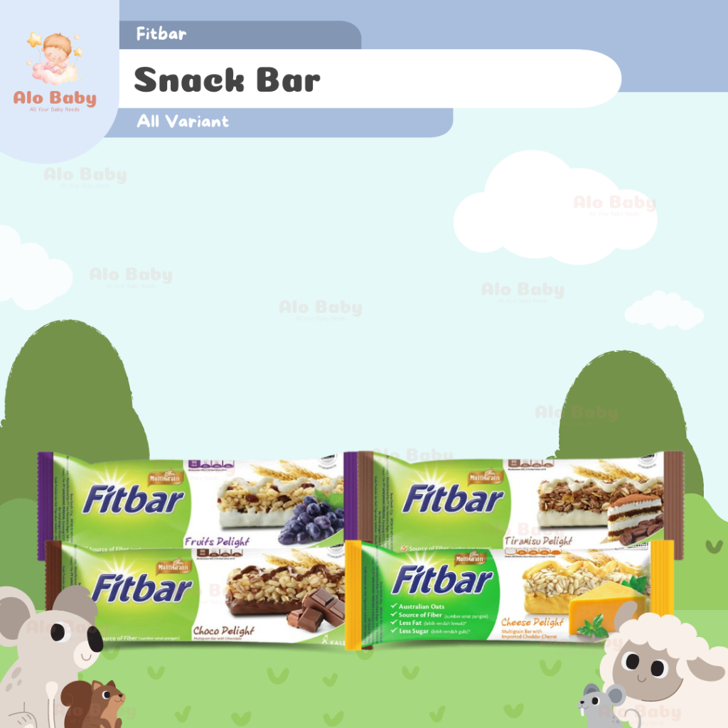 Jual FITBAR MULTIGRAIN ALL VARIANT SACHET | SNACK CEMILAN OAT GANDUM ...