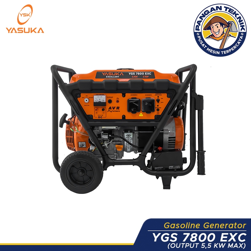 Jual GENSET LISTRIK YASUKA | YGS 7800 EXC | MESIN BENSIN | Shopee Indonesia