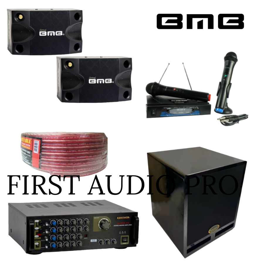 Jual Paket karaoke 7 BMB cs252v + Ampli BMB DA2000 PRO BT + Sub ...