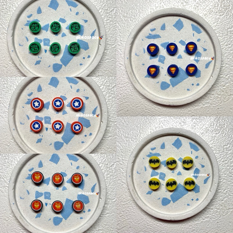 Jual Superhero - Manik Clay Polymer Marvel DC Hulk Captain America Iron ...