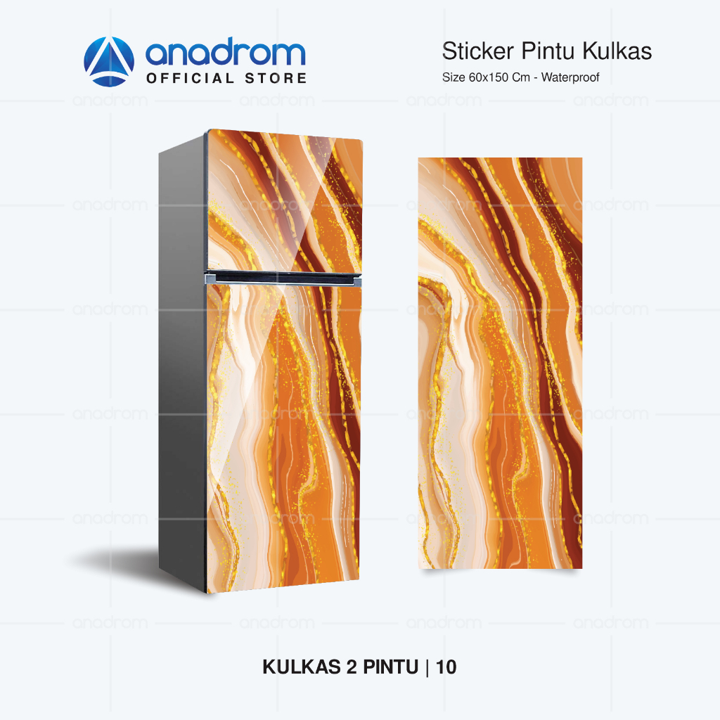 Jual Sticker Pintu Kulkas Aesthectic | Sticker Pintu Kulkas 2 Pintu ...