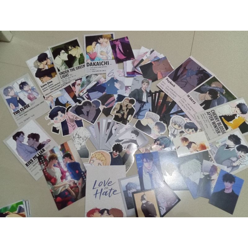 Jual BL / Boy Loves / Yaoi poster, polaroid, photocard, stiker | Shopee ...