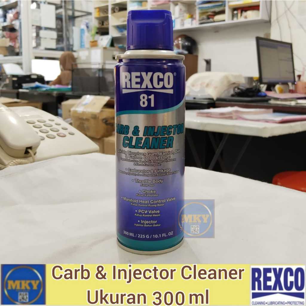Jual Rexco 81 Pembersih Karburator dan Injektor (Cleaner) 300 Ml ...